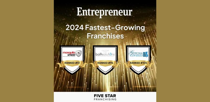 Five Star Franchising brands named to Entrepreneur's list of fastest ...