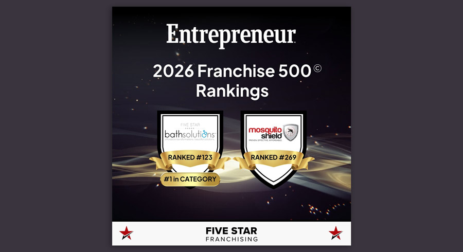 Two Five Star Franchising brands honored on Entrepreneur's Franchise ...